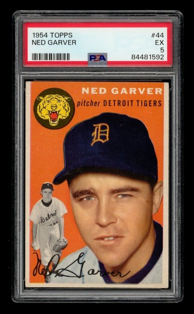 Auction Prices Realized Baseball Cards 1954 TOPPS Ned Garver
