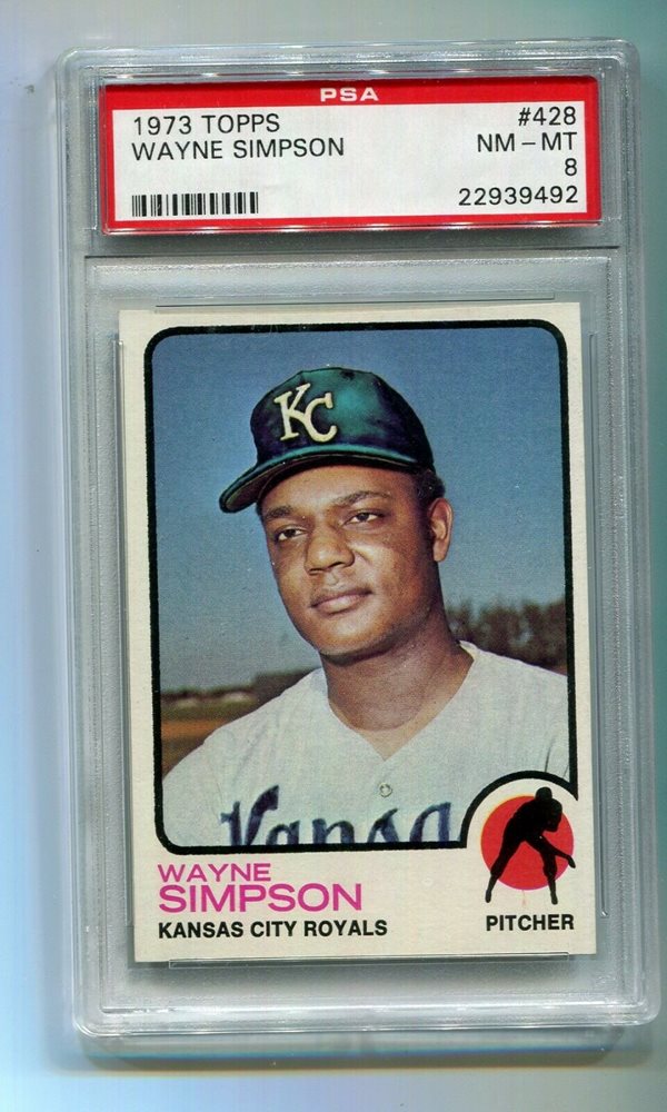 Auction Prices Realized Baseball Cards 1973 Topps Wayne Simpson