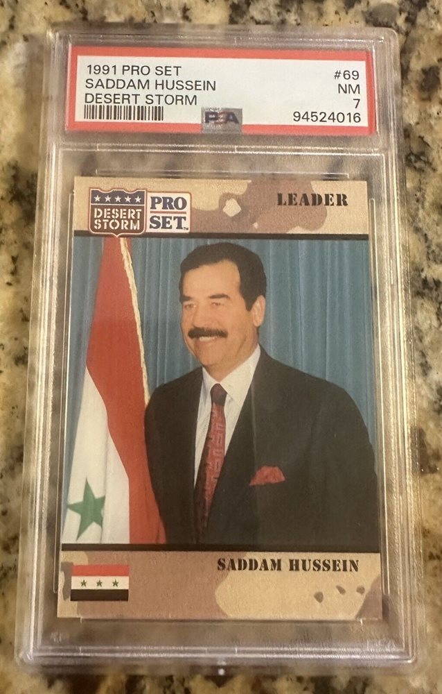 Auction Prices Realized Non-Sport Cards 1991 PRO SET DESERT STORM ...