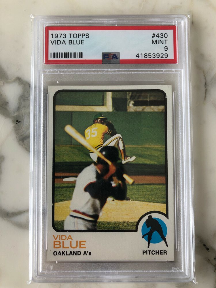 Auction Prices Realized Baseball Cards 1973 Topps Vida Blue