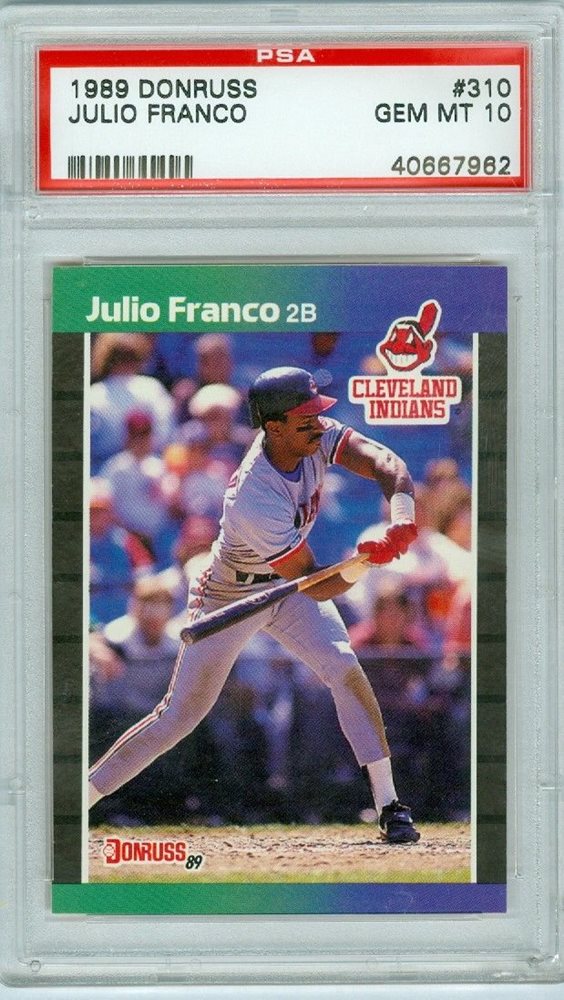 Auction Prices Realized Baseball Cards 1989 Donruss Julio Franco