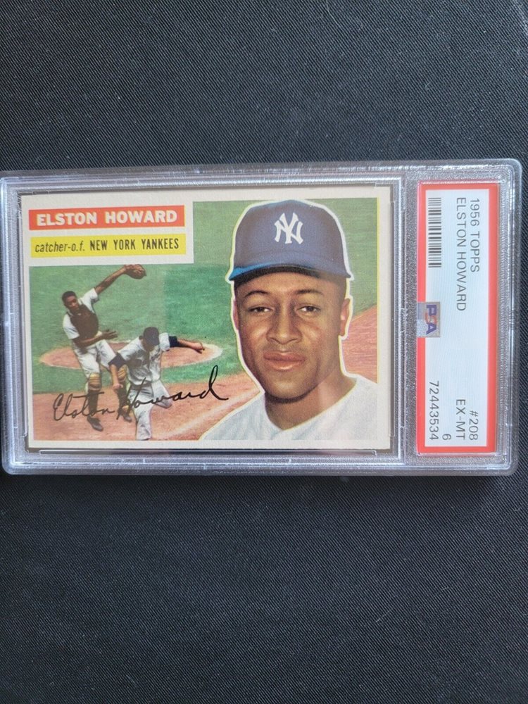 Auction Prices Realized Baseball Cards 1956 TOPPS Elston Howard
