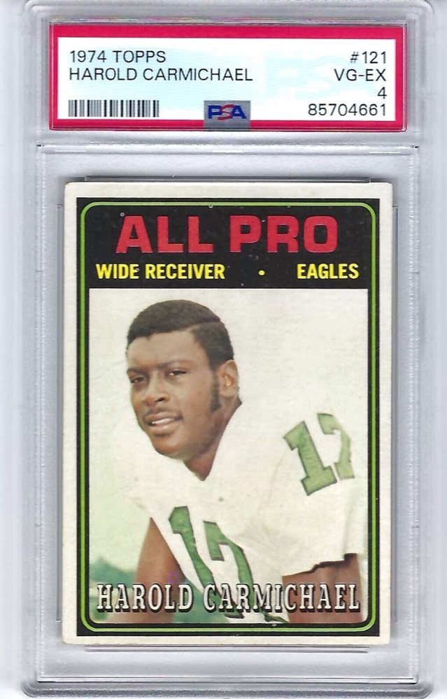 Auction Prices Realized Football Cards 1974 TOPPS Harold Carmichael