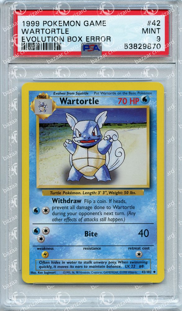 Wartortle Card