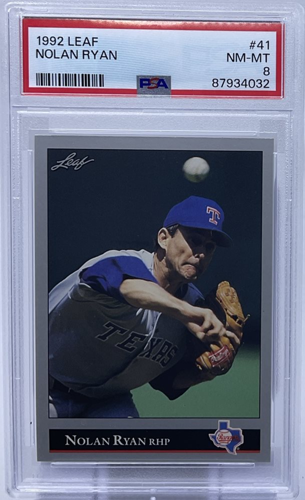 Auction Prices Realized Baseball Cards 1992 LEAF Nolan Ryan