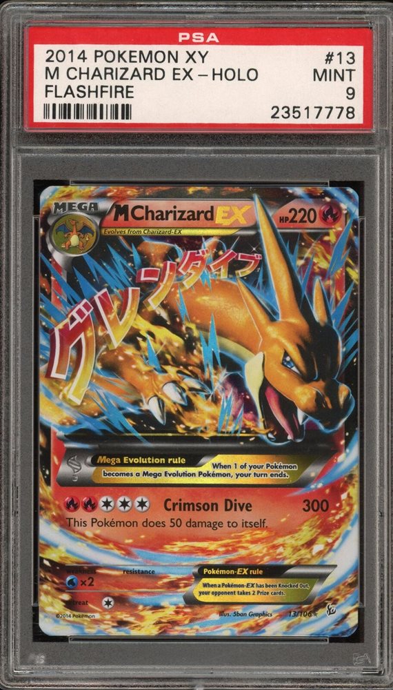 Auction Prices Realized Tcg Cards 2014 Pokemon Xy Flashfire M Charizard Ex