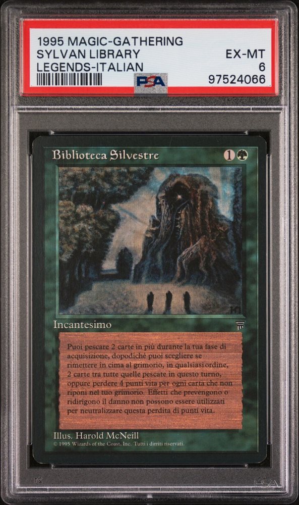 Auction Prices Realized Tcg Cards 1995 MAGIC THE GATHERING ITALIAN ...