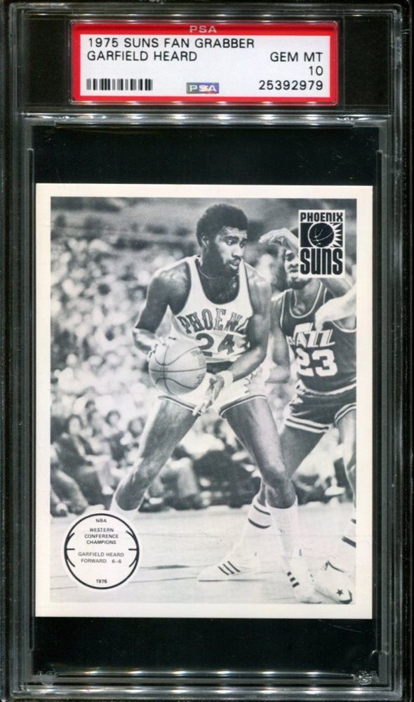 Auction Prices Realized Basketball Cards 1975 Suns Fan Grabber Garfield ...