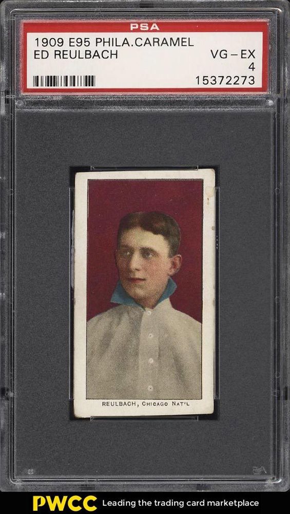 Auction Prices Realized Baseball Cards 1909 E95 Philadelphia Caramel Ed ...