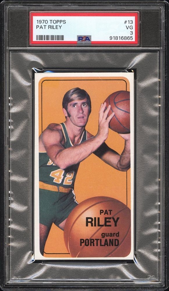 Auction Prices Realized Basketball Cards 1970 Topps Pat Riley