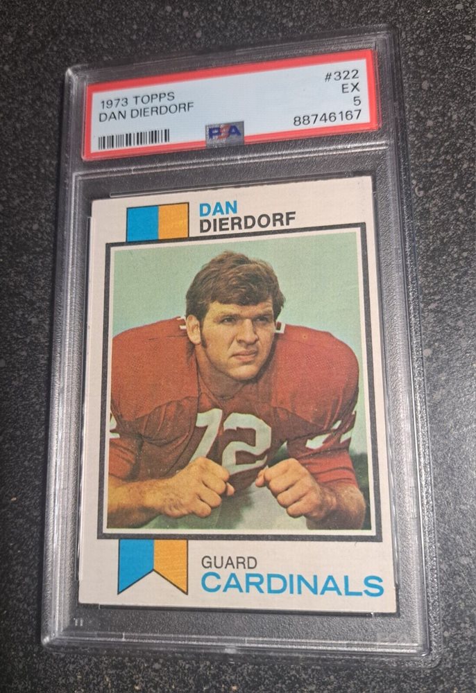 Auction Prices Realized Football Cards 1973 TOPPS Dan Dierdorf