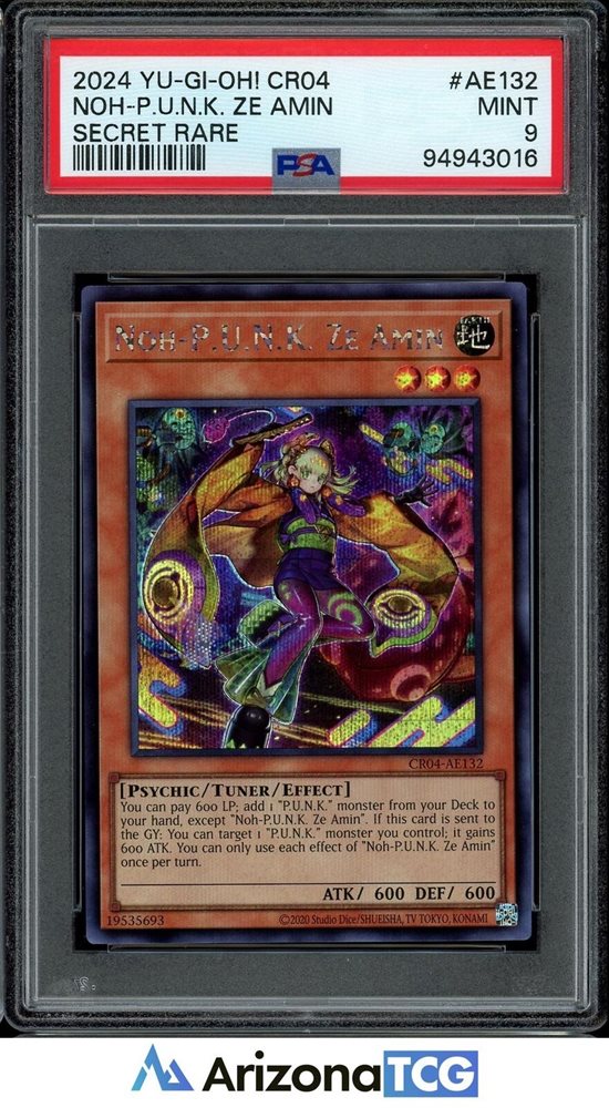 Auction Prices Realized Tcg Cards 2024 YU-GI-OH! ASIAN-ENGLISH CR04-CREATION PACK 04 Noh-P. U. N ...