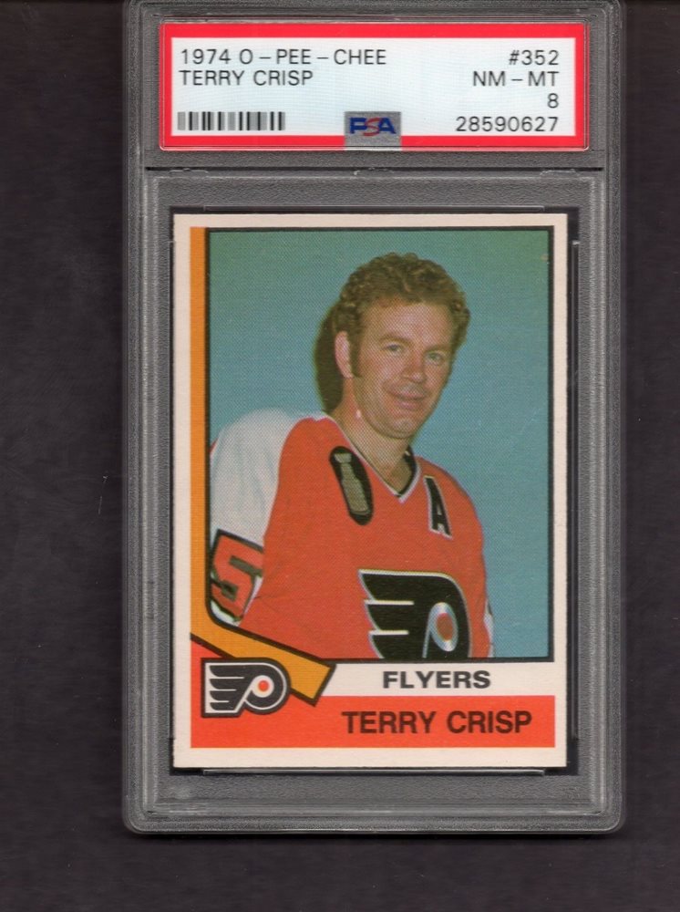 Auction Prices Realized Hockey Cards 1974 O-Pee-Chee Terry Crisp