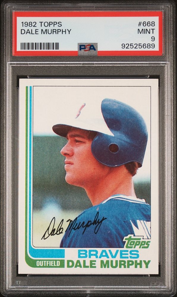 Auction Prices Realized Baseball Cards 1982 Topps Dale Murphy