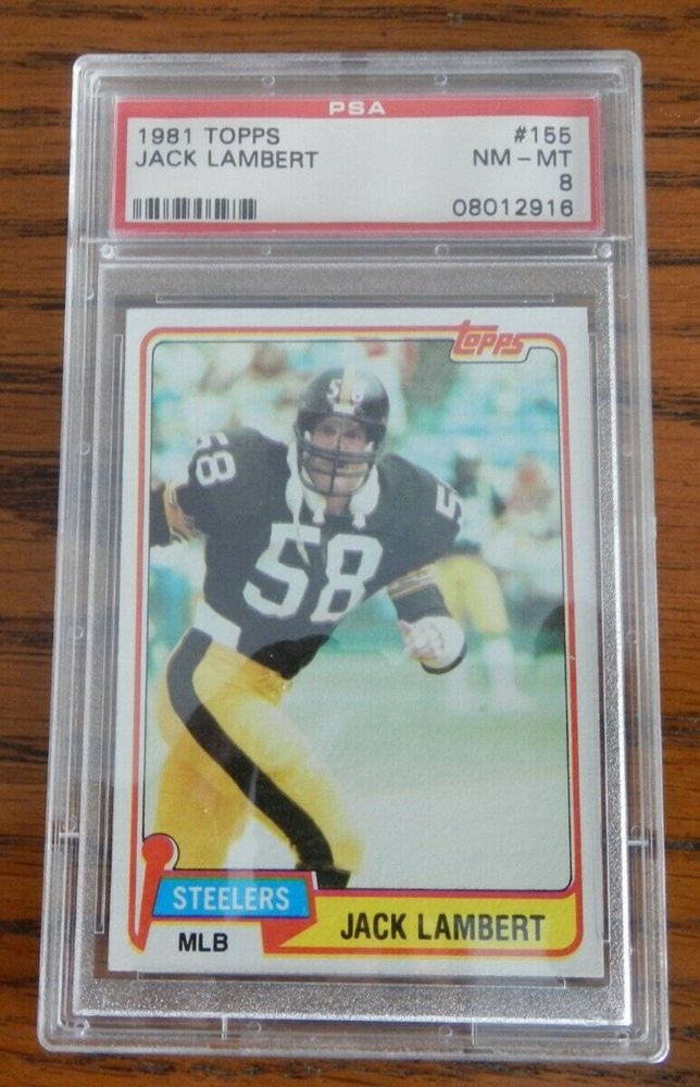 Auction Prices Realized Football Cards 1981 Topps Jack Lambert