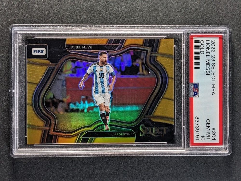 Auction Prices Realized Soccer Cards 2022 PANINI SELECT FIFA Lionel Messi