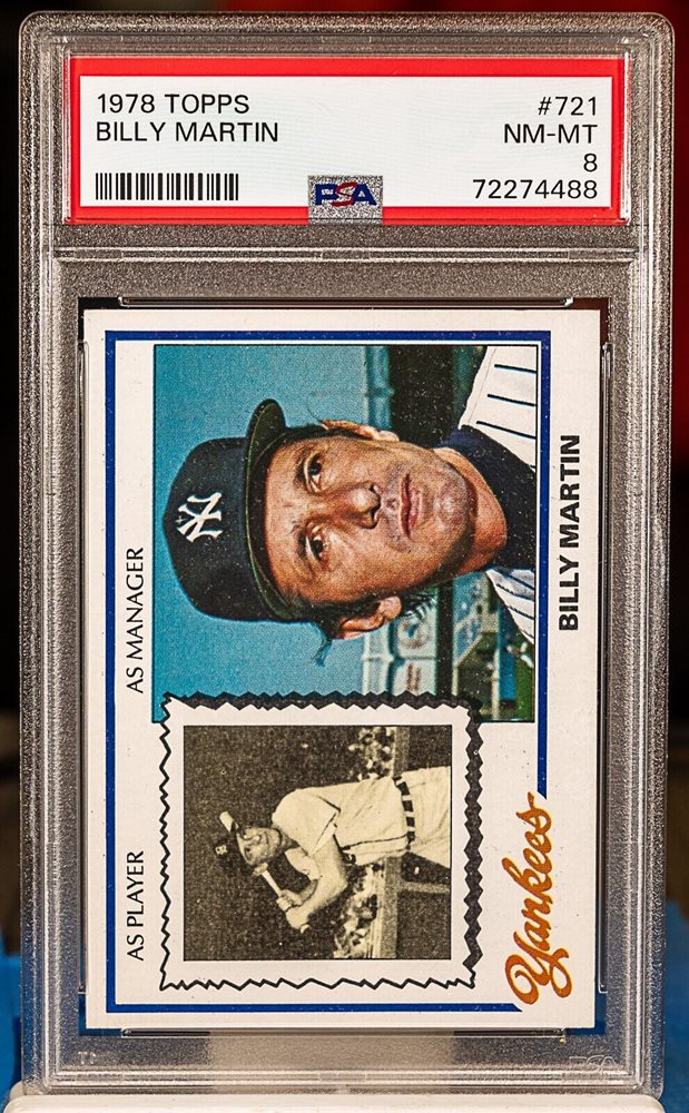 Auction Prices Realized Baseball Cards 1978 Topps Billy Martin