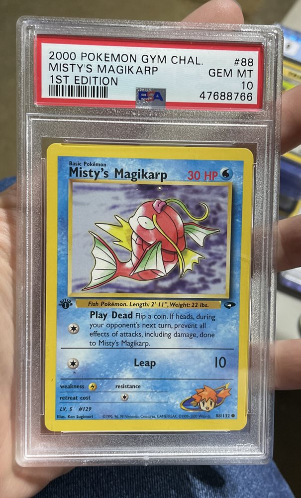Auction Prices Realized Tcg Cards 2000 Pokemon Gym Challenge Misty's ...