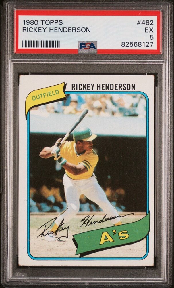 Auction Prices Realized Baseball Cards 1980 Topps Rickey Henderson