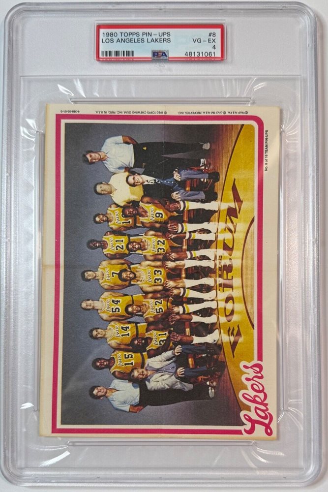 eBay Auction Item 187383215996 Basketball Cards 1980 Topps Pin-Ups