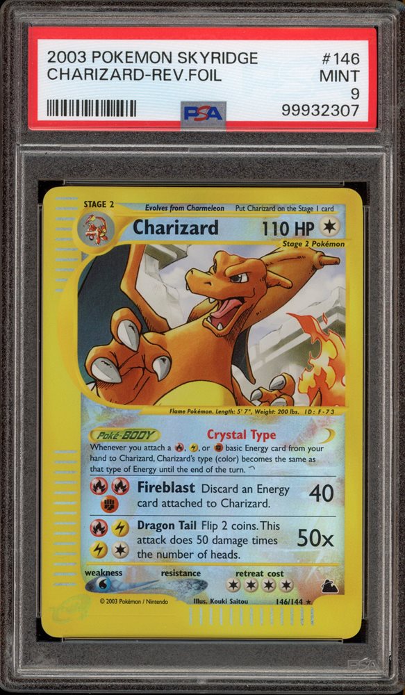 Auction Prices Realized Tcg Cards 2003 POKEMON SKYRIDGE Charizard ...