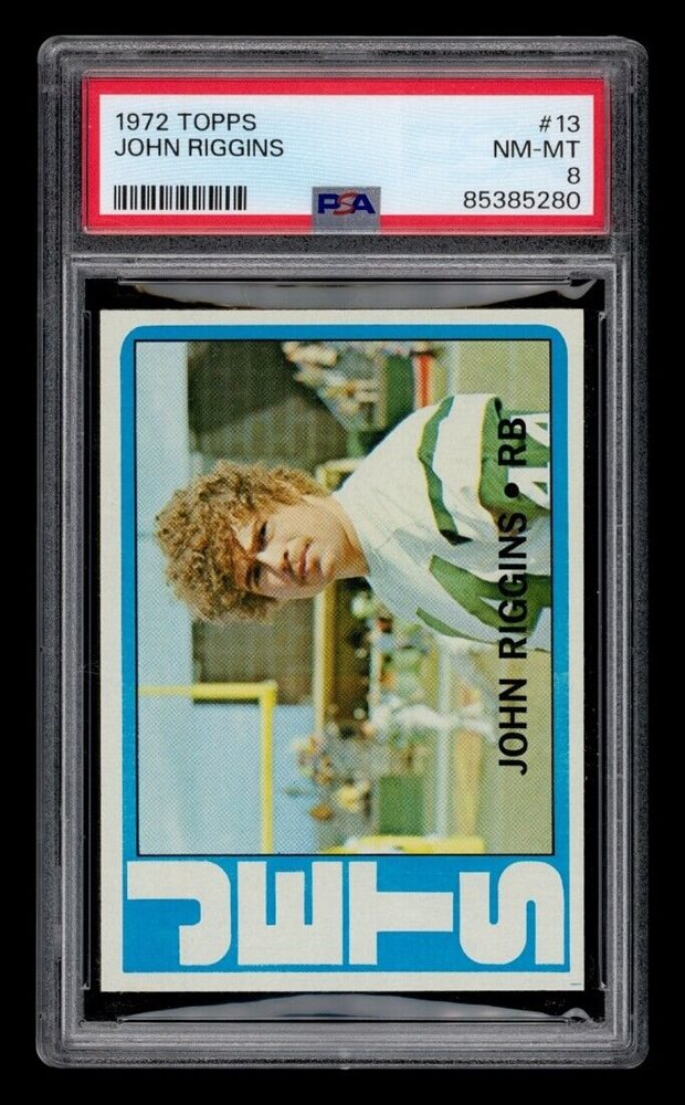 Auction Prices Realized Football Cards 1972 Topps John Riggins