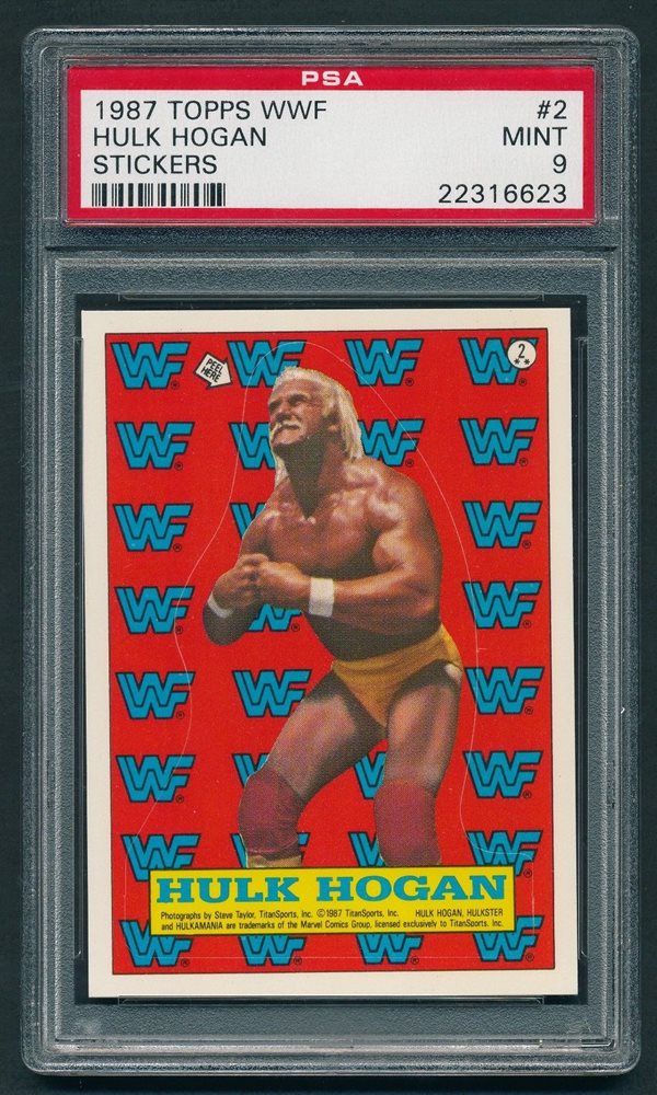 Auction Prices Realized Boxing Wrestling Cards Mma 1987 Topps WWF ...