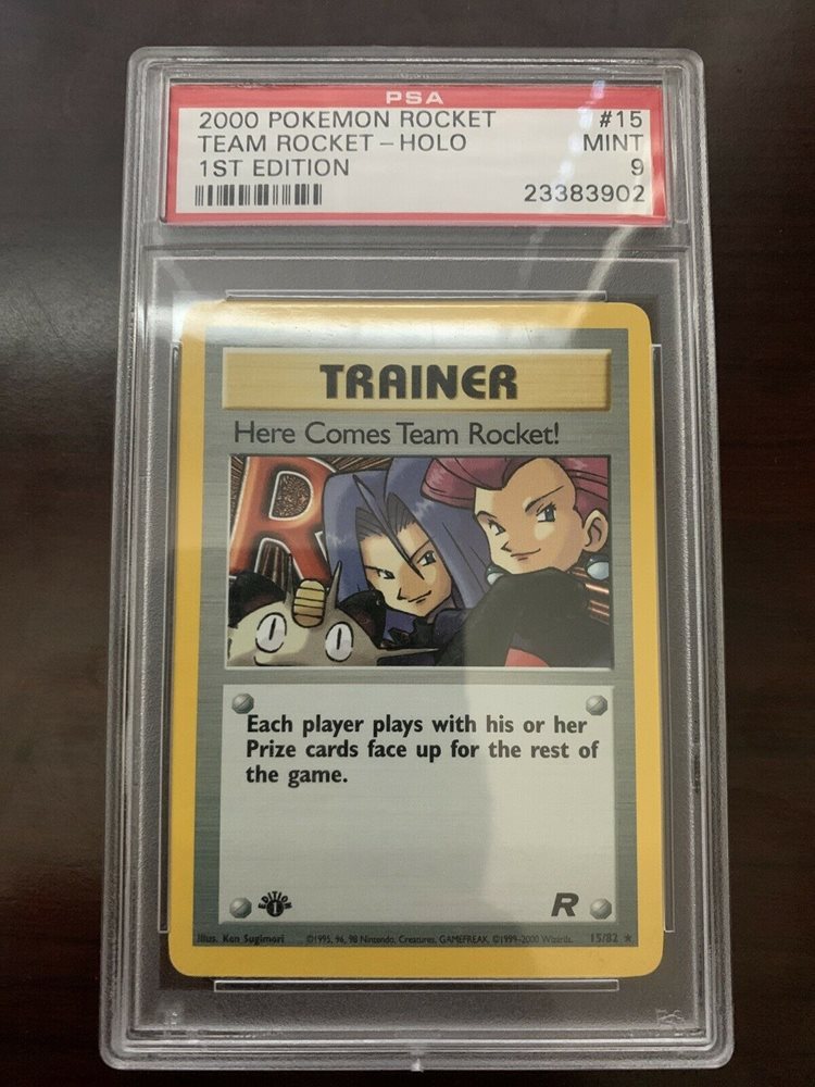 Auction Prices Realized Tcg Cards 2000 Pokemon Rocket Here Comes Team ...