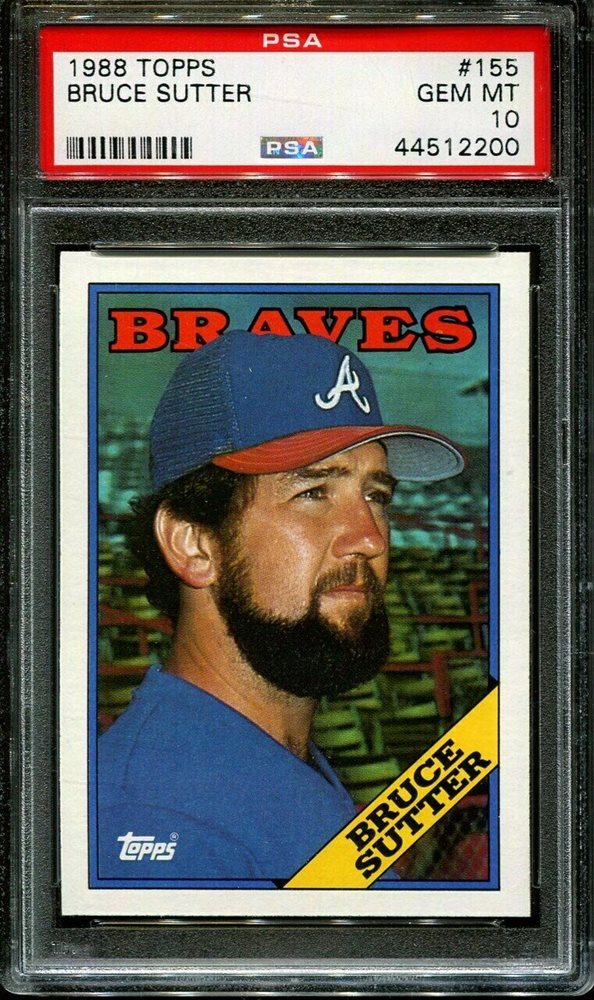 Auction Prices Realized Baseball Cards 1988 Topps Bruce Sutter