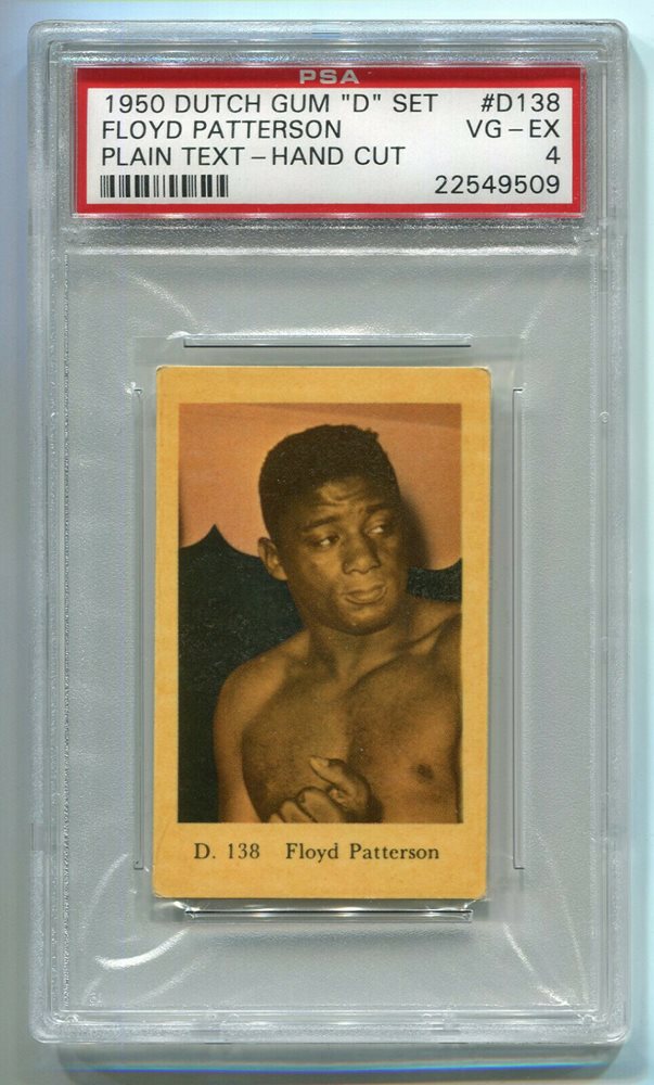 Auction Prices Realized Non-Sport Cards 1961 BOKSTAVSBILDER "D" Floyd ...
