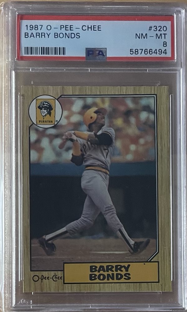 Auction Prices Realized Baseball Cards 1987 O-Pee-Chee Barry Bonds