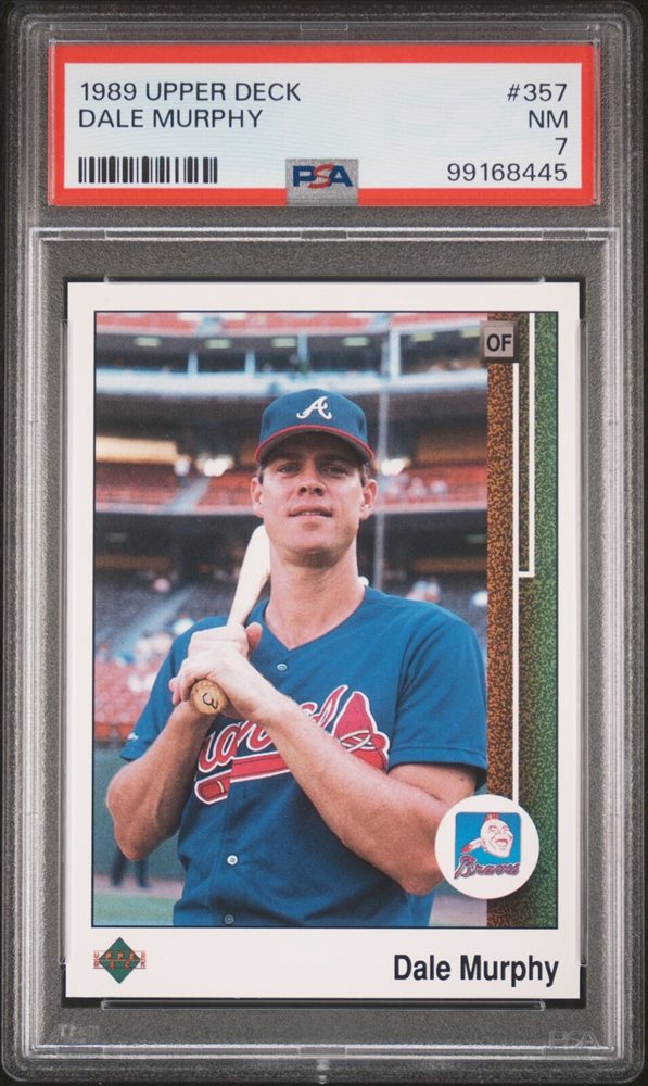 Auction Prices Realized Baseball Cards 1989 UPPER DECK Dale Murphy