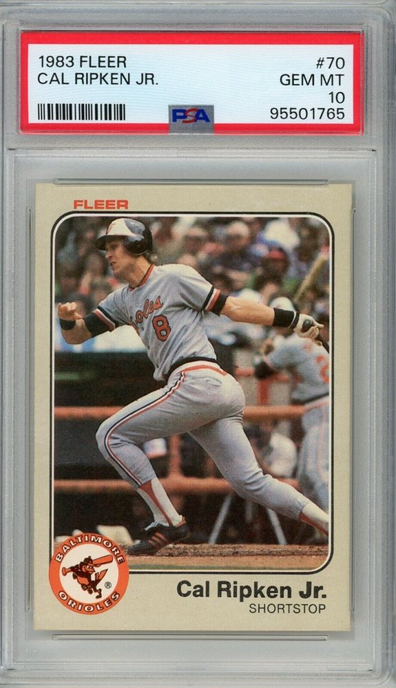 Auction Prices Realized Baseball Cards 1983 FLEER Cal Ripken Jr.