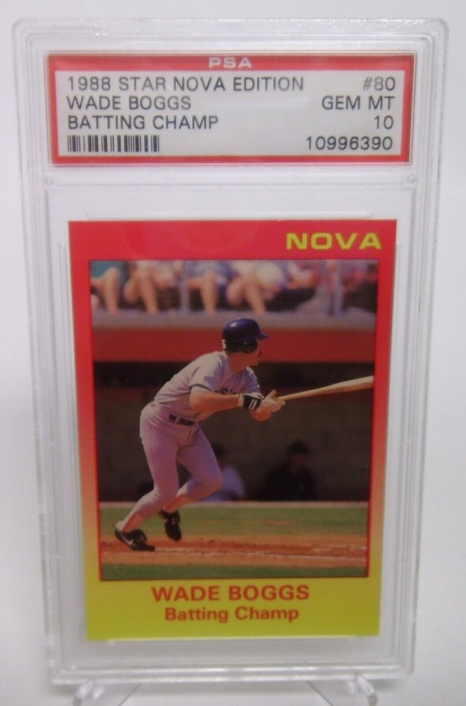Auction Prices Realized Baseball Cards 1988-89 STAR NOVA EDITION Wade Boggs