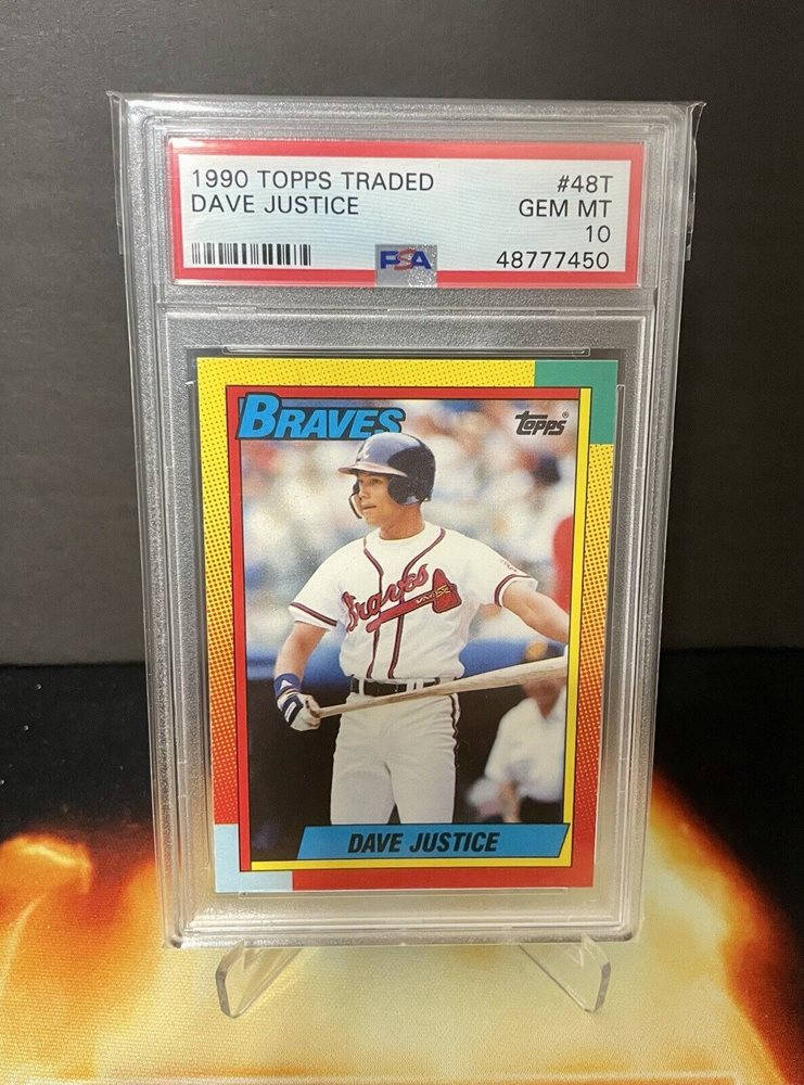 Auction Prices Realized Baseball Cards 1990 TOPPS TRADED Dave Justice