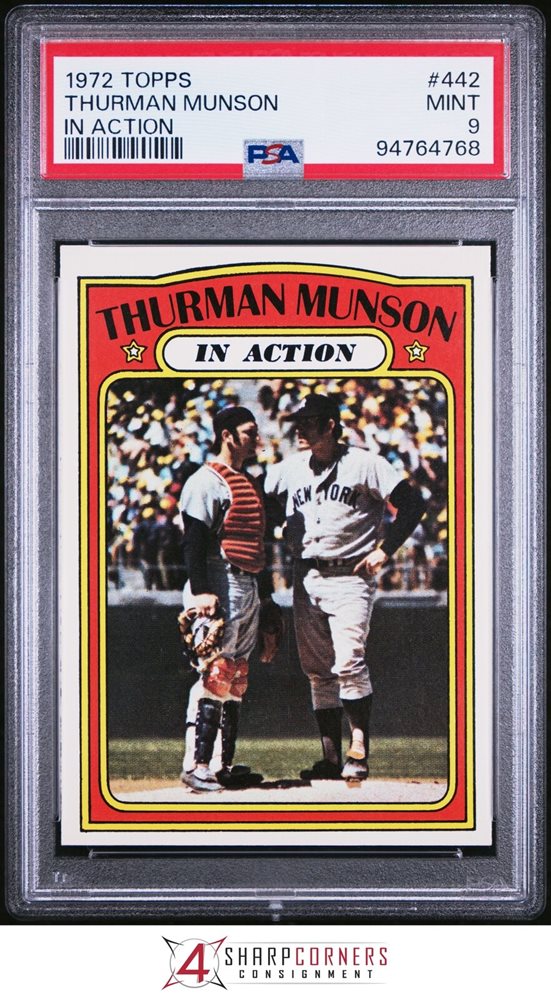 Auction Prices Realized Baseball Cards 1972 TOPPS Thurman Munson