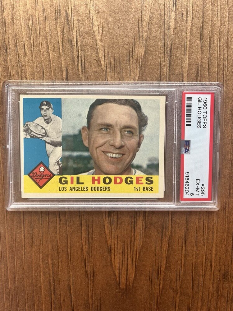 Auction Prices Realized Baseball Cards 1960 TOPPS Gil Hodges