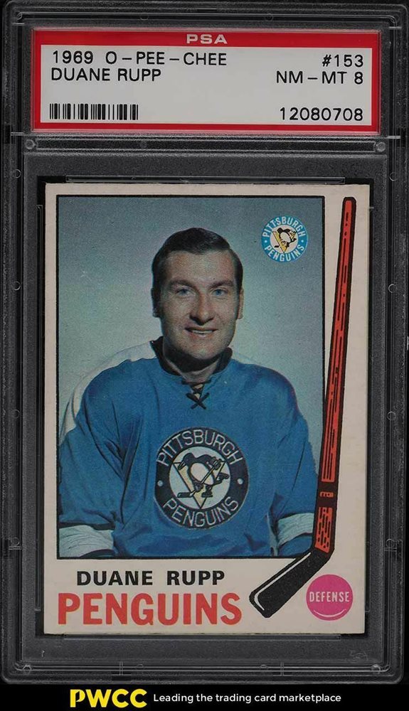 Auction Prices Realized Hockey Cards 1969 O-Pee-Chee Duane Rupp