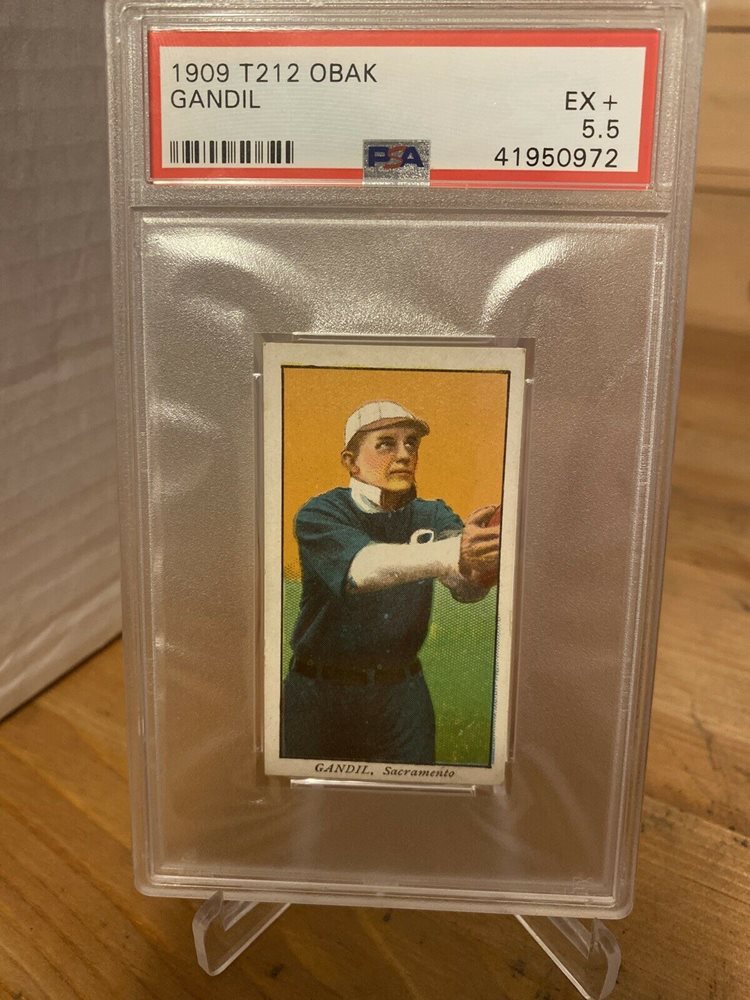 eBay Auction Item 133428991814 Minor League Cards 1909 T212 Obak