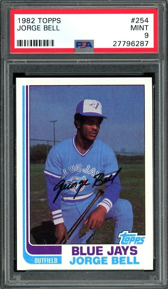 Auction Prices Realized Baseball Cards 1982 Topps Jorge Bell