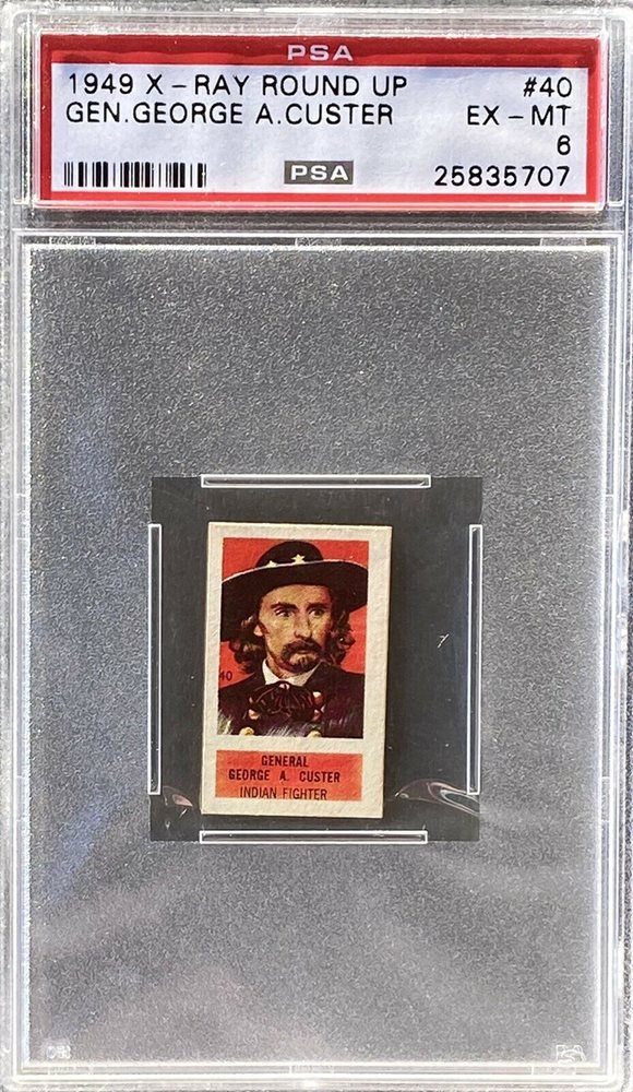 Auction Prices Realized Non-Sport Cards 1949 X-RAY ROUND UP Gen. George ...