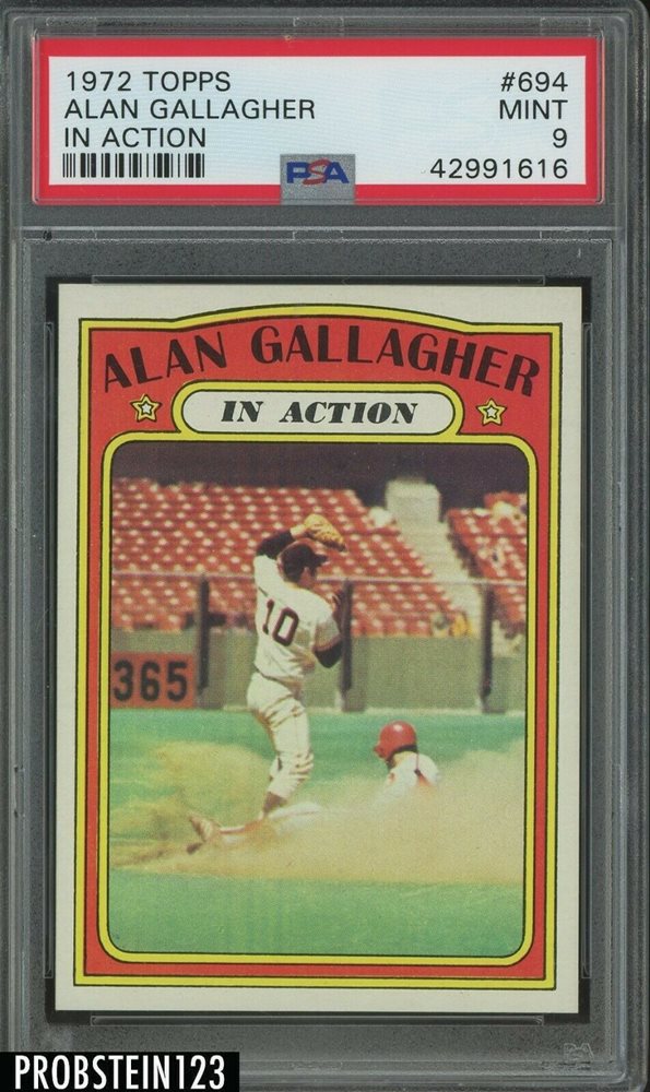 Auction Prices Realized Baseball Cards 1972 Topps Alan Gallagher