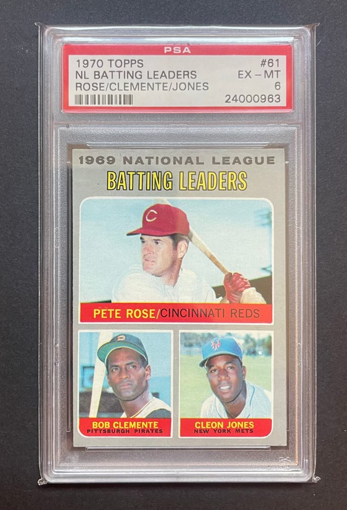 Auction Prices Realized Baseball Cards 1970 TOPPS Nl Batting Leaders