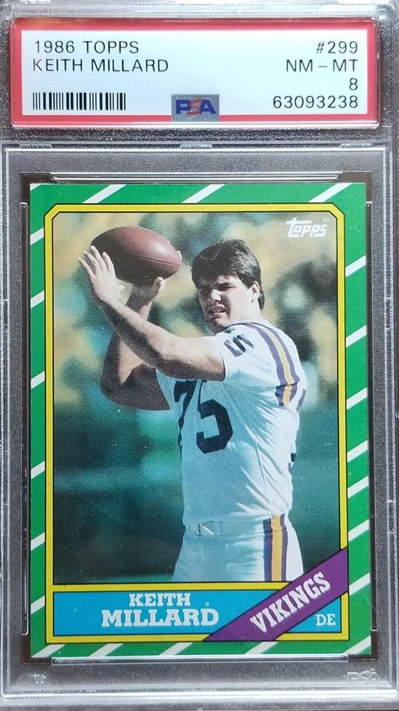 Auction Prices Realized Football Cards 1986 Topps Keith Millard