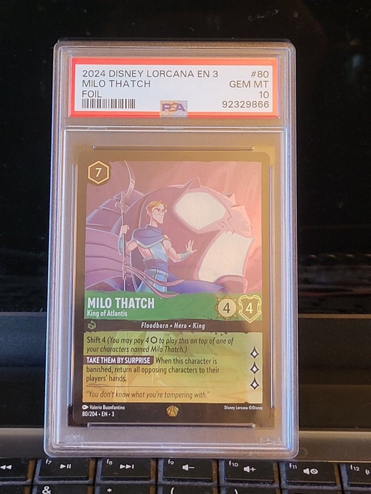 Auction Prices Realized Tcg Cards 2024 DISNEY LORCANA EN 3-INTO THE ...