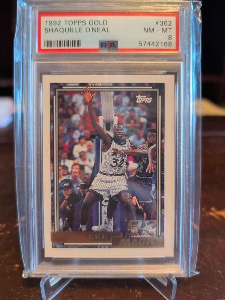 Auction Prices Realized Basketball Cards 1992 Topps Gold Shaquille O'Neal