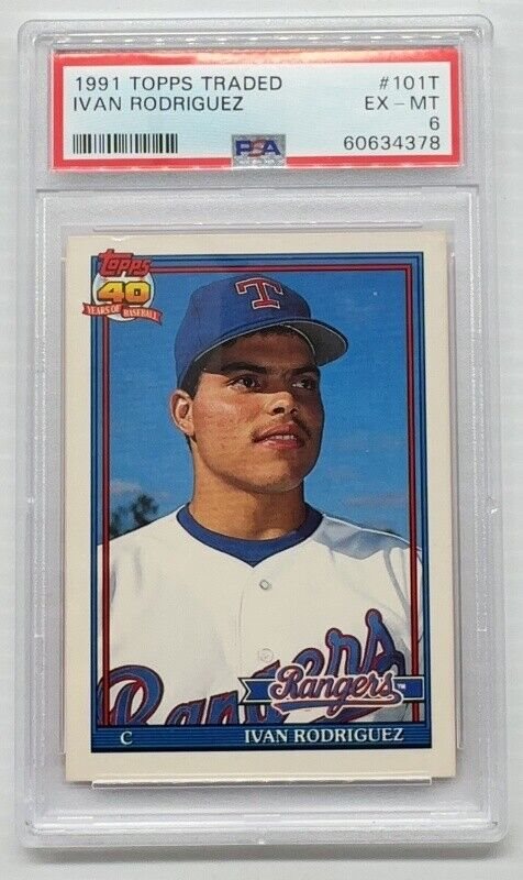 Auction Prices Realized Baseball Cards 1991 Topps Traded Ivan Rodriguez