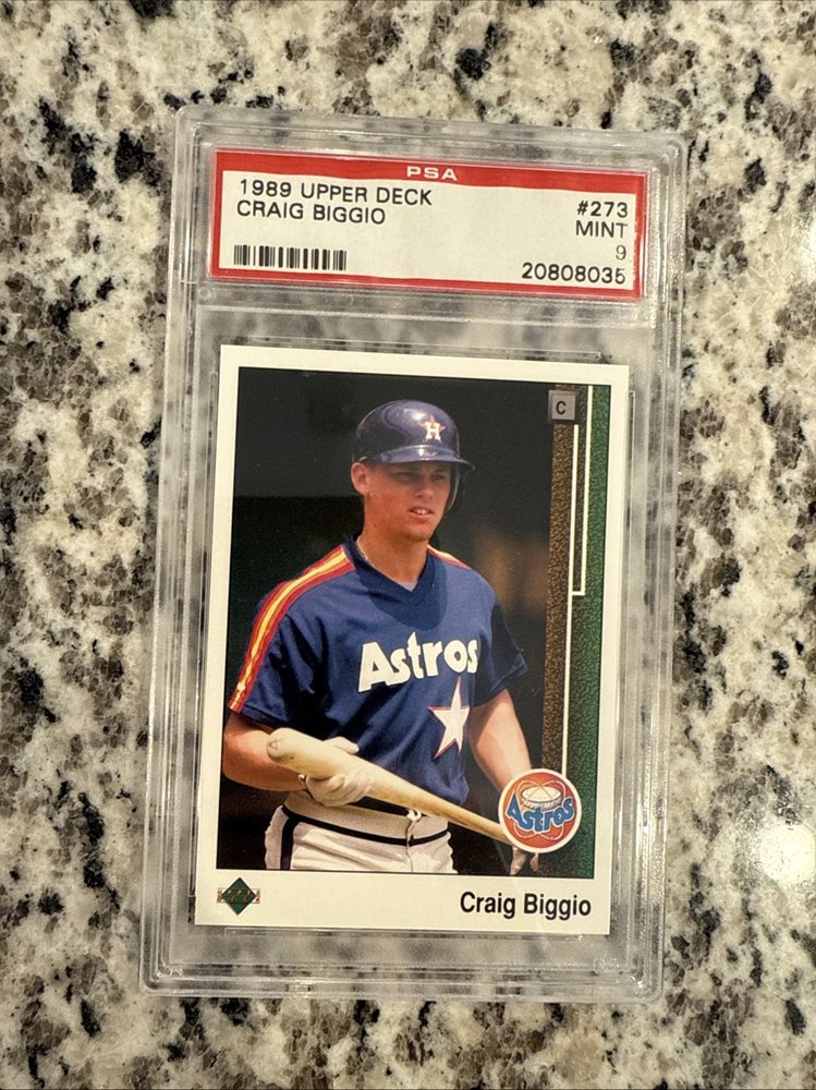 Auction Prices Realized Baseball Cards 1989 UPPER DECK Craig Biggio
