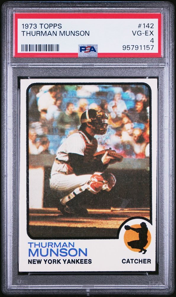 Auction Prices Realized Baseball Cards 1973 Topps Thurman Munson