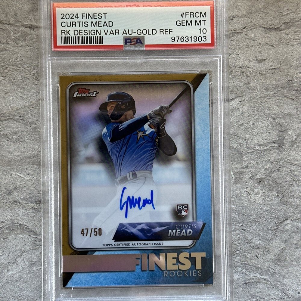 Auction Prices Realized Baseball Cards 2024 TOPPS FINEST FINEST ROOKIE ...